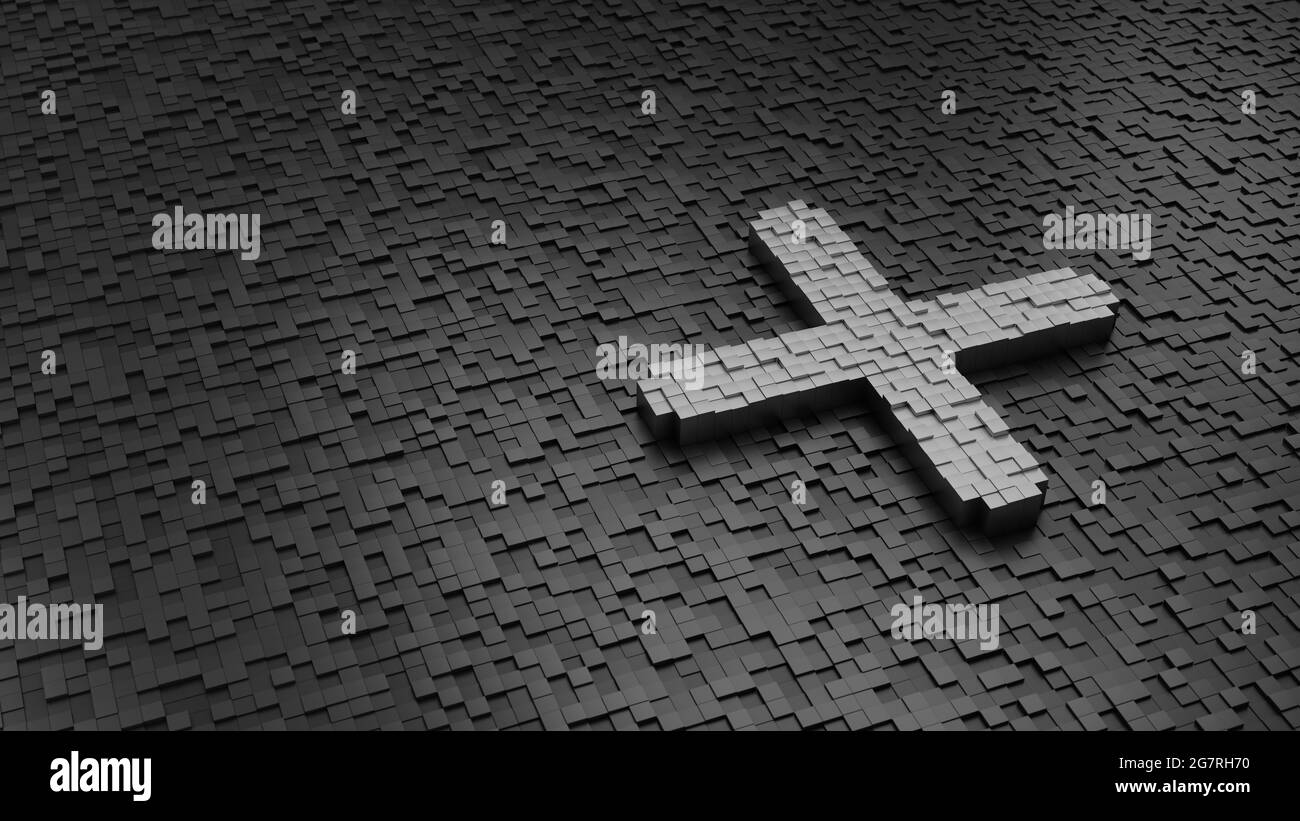 Dark Plus Pattern High Resolution Stock Photography and Images - Alamy