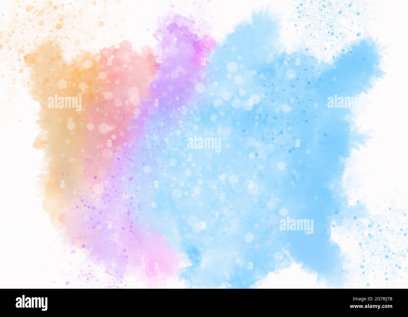 Color splash in pastel Stock Photo - Alamy