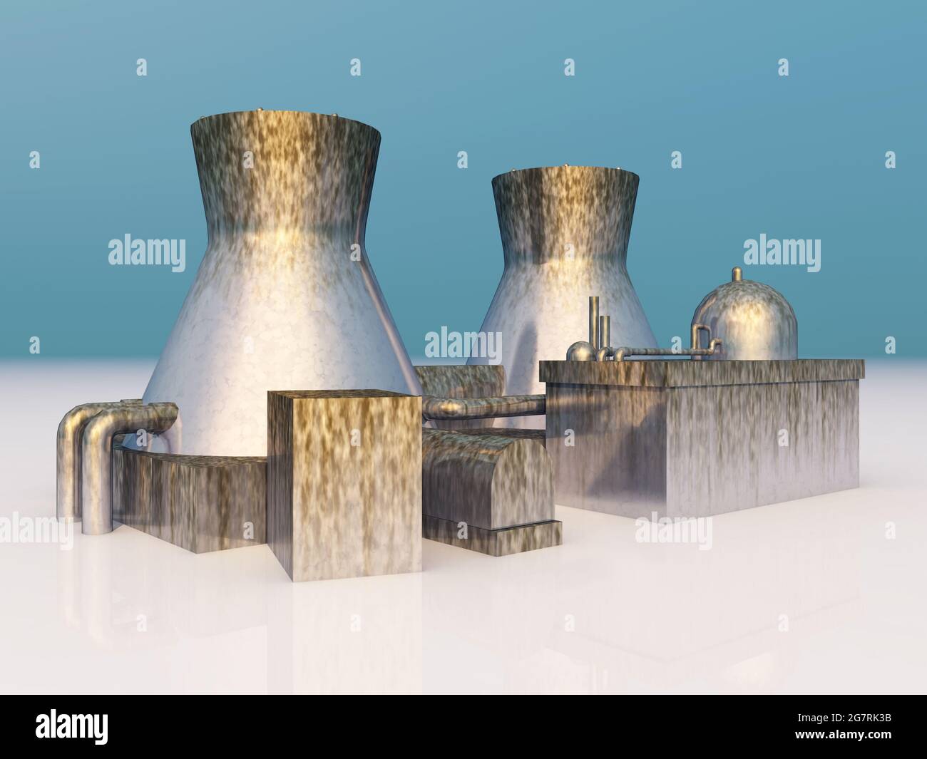 Nuclear power plant Stock Photo - Alamy