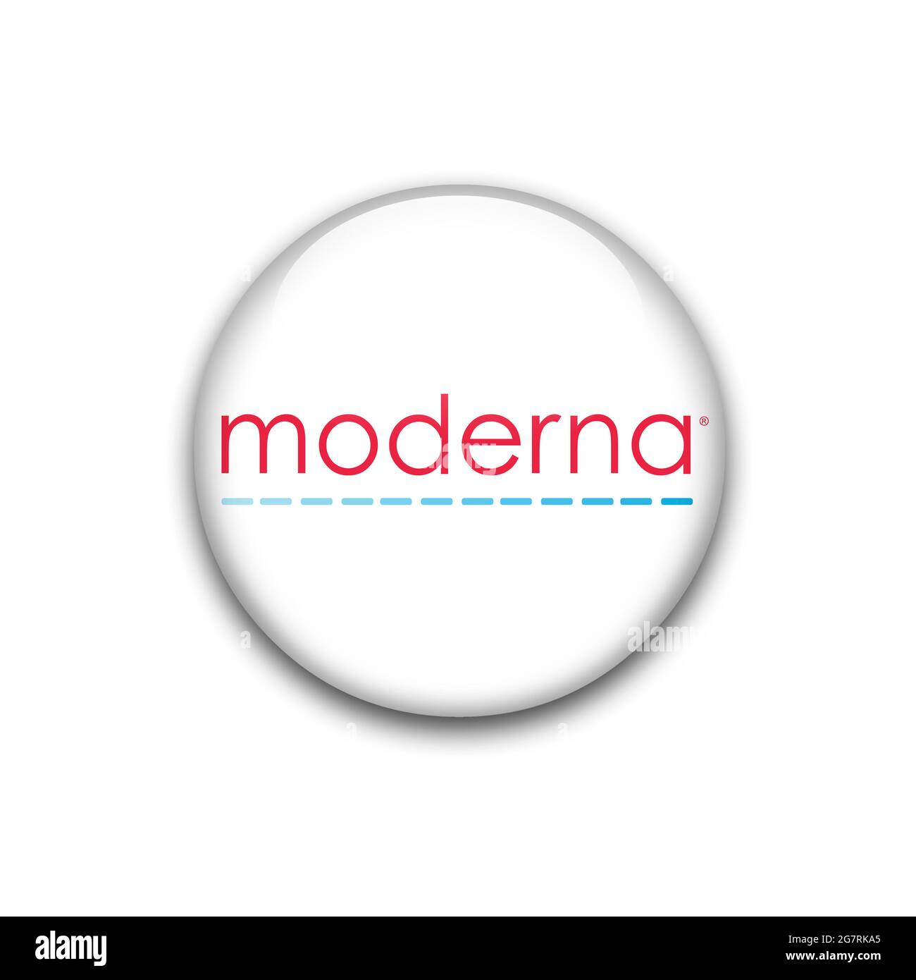Moderna logo hi-res stock photography and images - Alamy