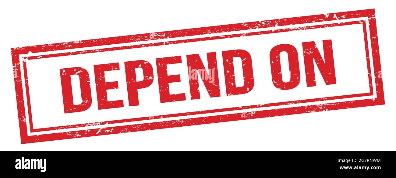 Depend on stamp hi-res stock photography and images - Alamy