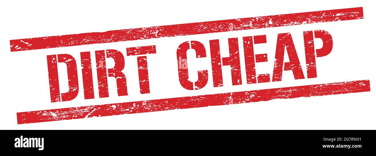 Dirt cheap stamp hi-res stock photography and images - Alamy