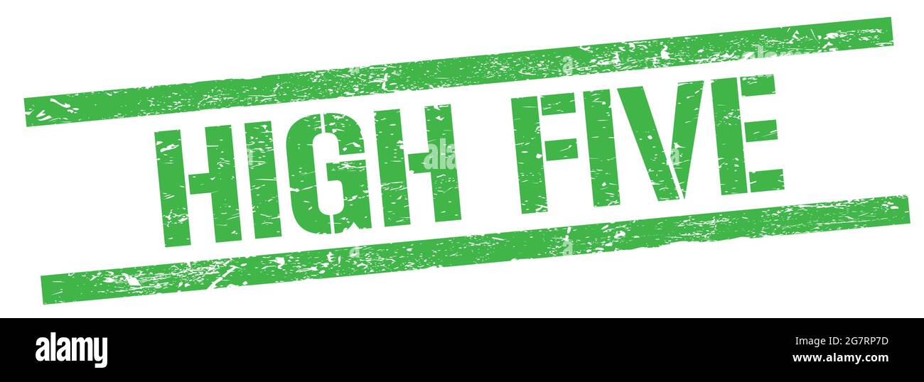 High five word hi-res stock photography and images - Alamy