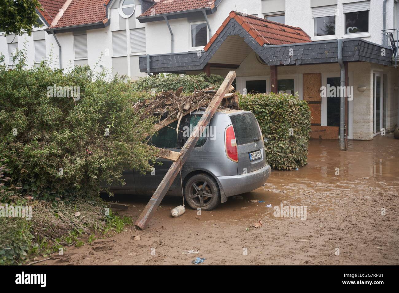Sinzig, Germany. 16th July, 2021. The Lebenshilfe-Haus home for the ...