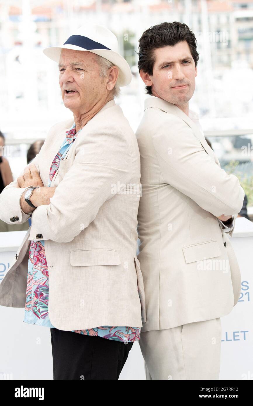 Cannes, France. 16th July, 2021. Bill Murray and Director Andrew ...