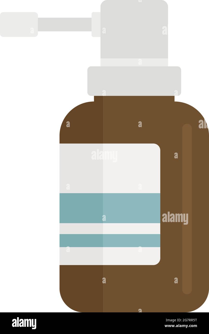 Medical spray icon. Flat illustration of medical spray vector icon ...