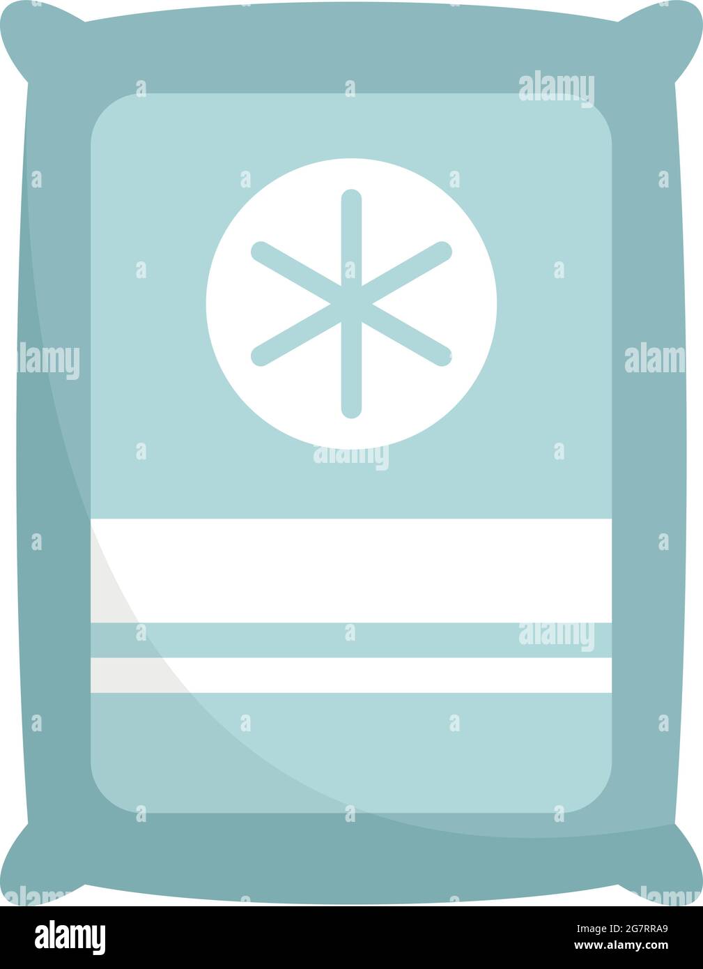 Medical sterile package icon. Flat illustration of medical sterile ...