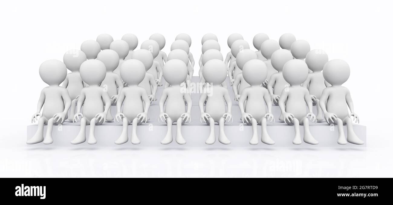 Male concert audience Cut Out Stock Images & Pictures - Alamy