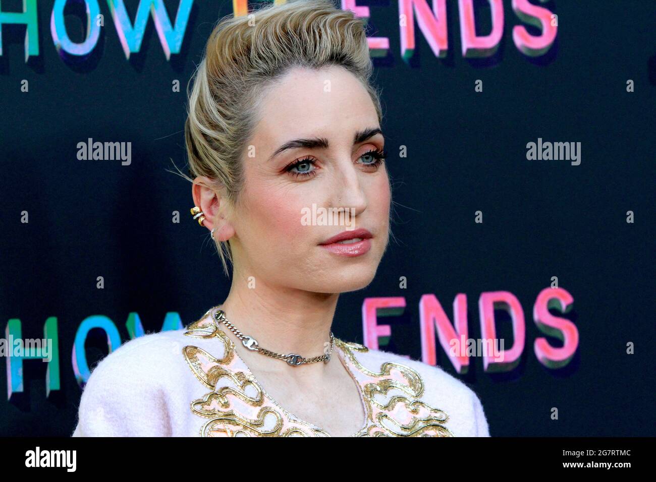 July 15, 2021, Los Angeles, CA, USA: LOS ANGELES - JUL 15: Zoe Lister ...