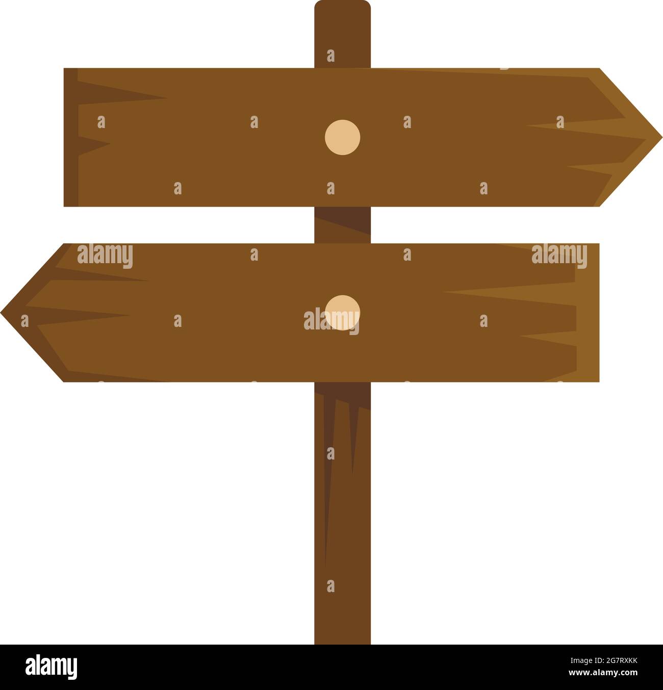 Sign board icon. Flat illustration of sign board vector icon isolated ...