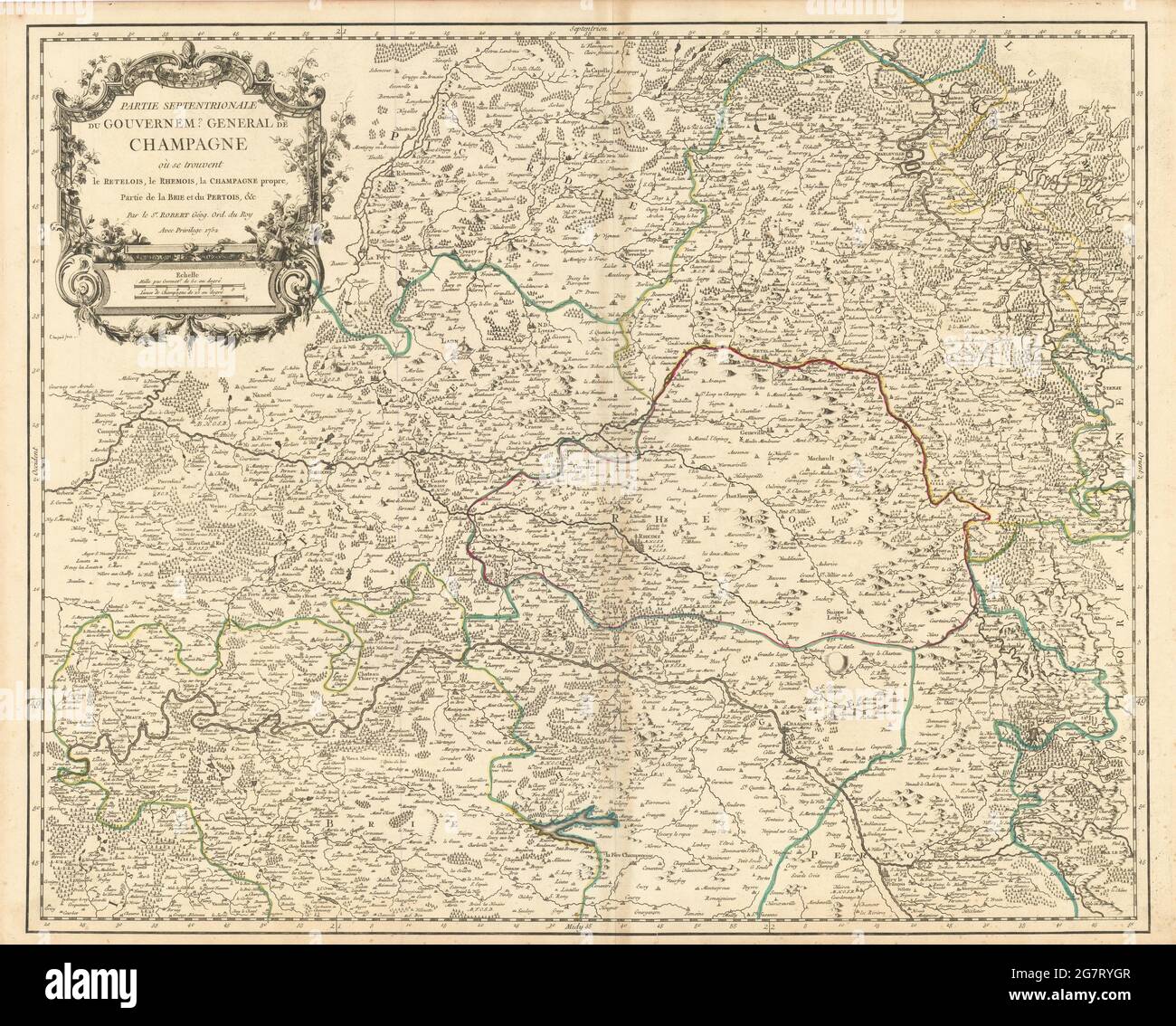 Ardennes map hi-res stock photography and images - Alamy