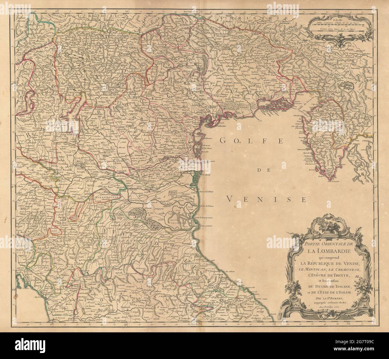 Map italy 18th century hi-res stock photography and images - Alamy