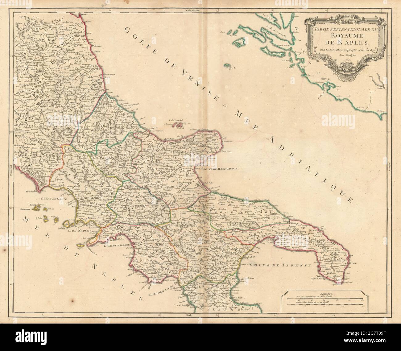 Map italy 18th century hi-res stock photography and images - Alamy