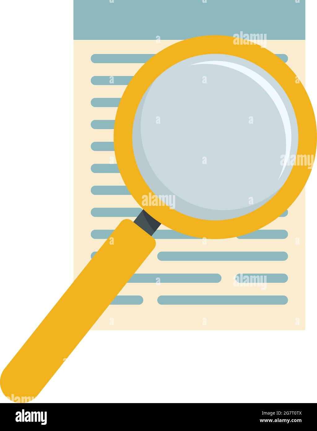 Silhouette under magnifying glass hi-res stock photography and images ...