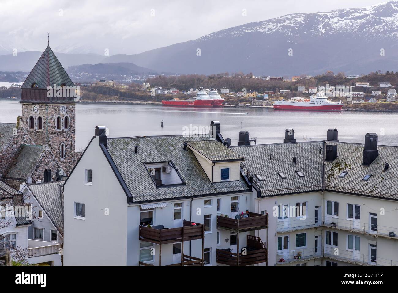 Bridge in alesund norway hi-res stock photography and images - Alamy