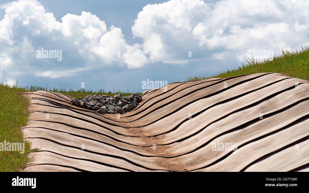 Drainage ditch slope hi-res stock photography and images - Alamy