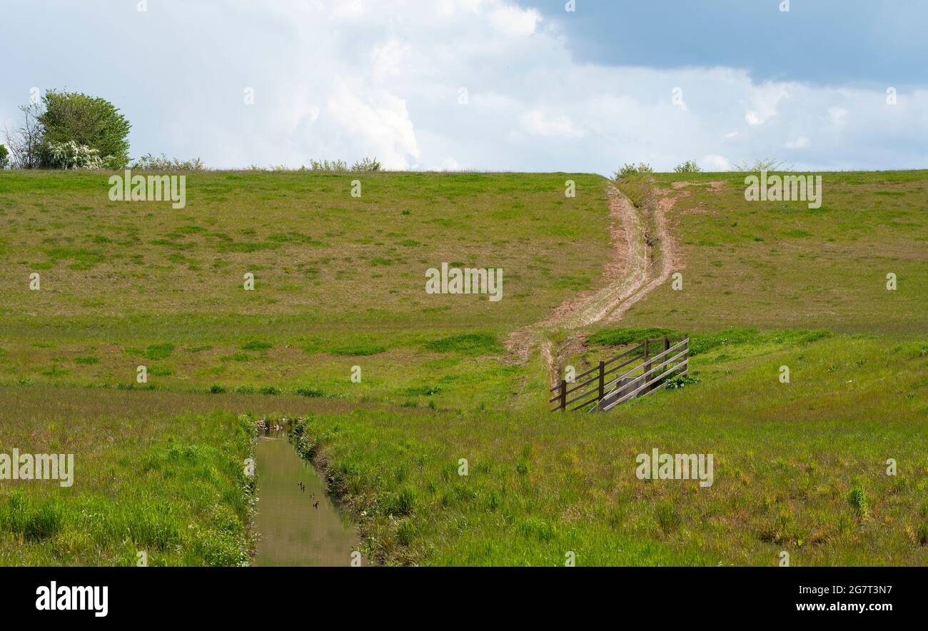Drainage ditch slope hi-res stock photography and images - Alamy
