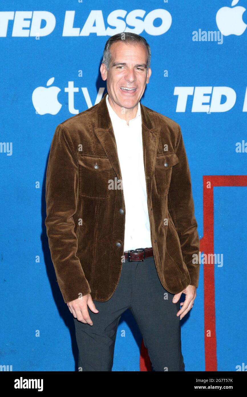 Los Angeles, CA. 15th July, 2021. Eric Garcetti at arrivals for TED ...