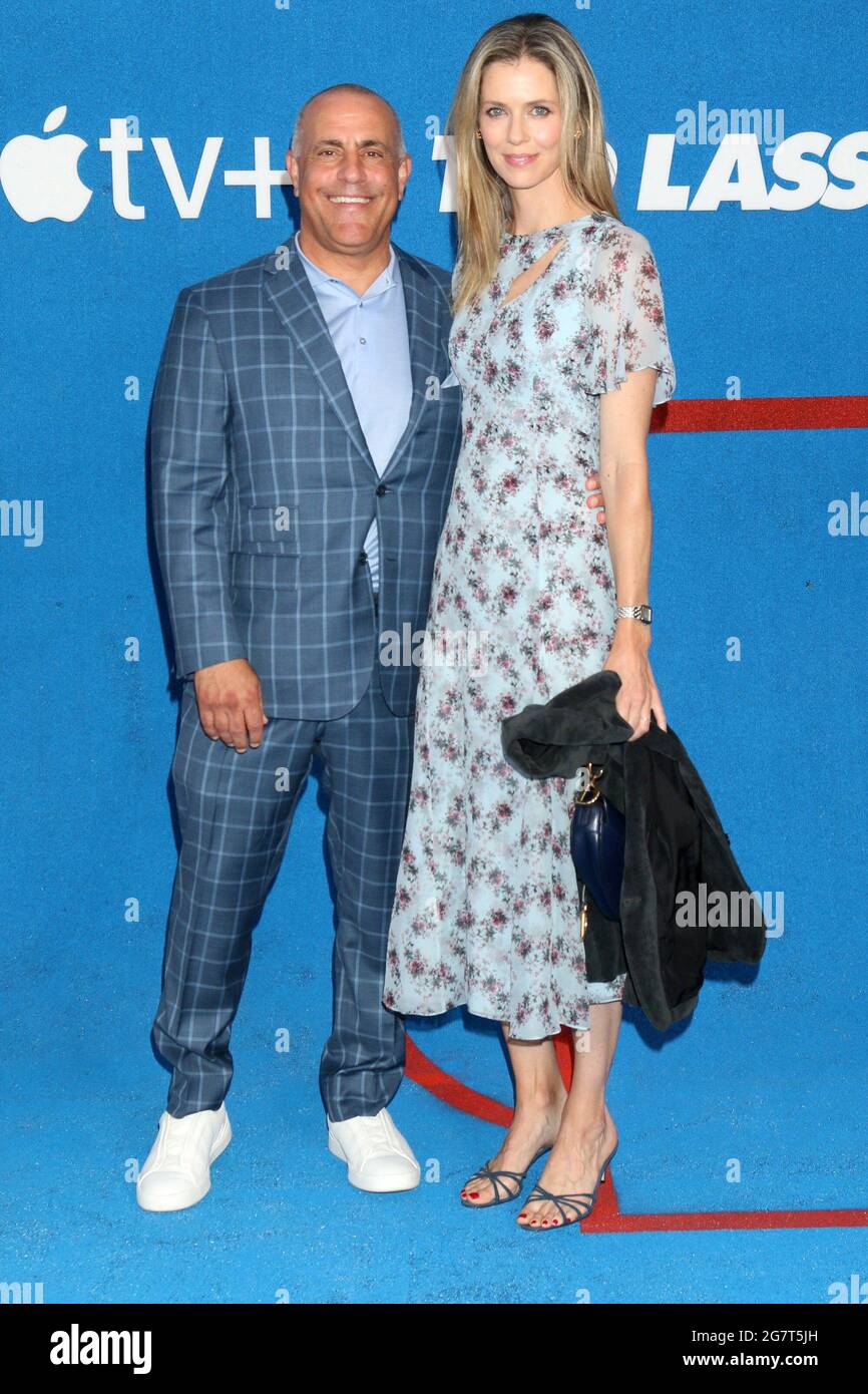 Los Angeles, CA. 15th July, 2021. Ted Chervin, Anna Rawson at arrivals ...