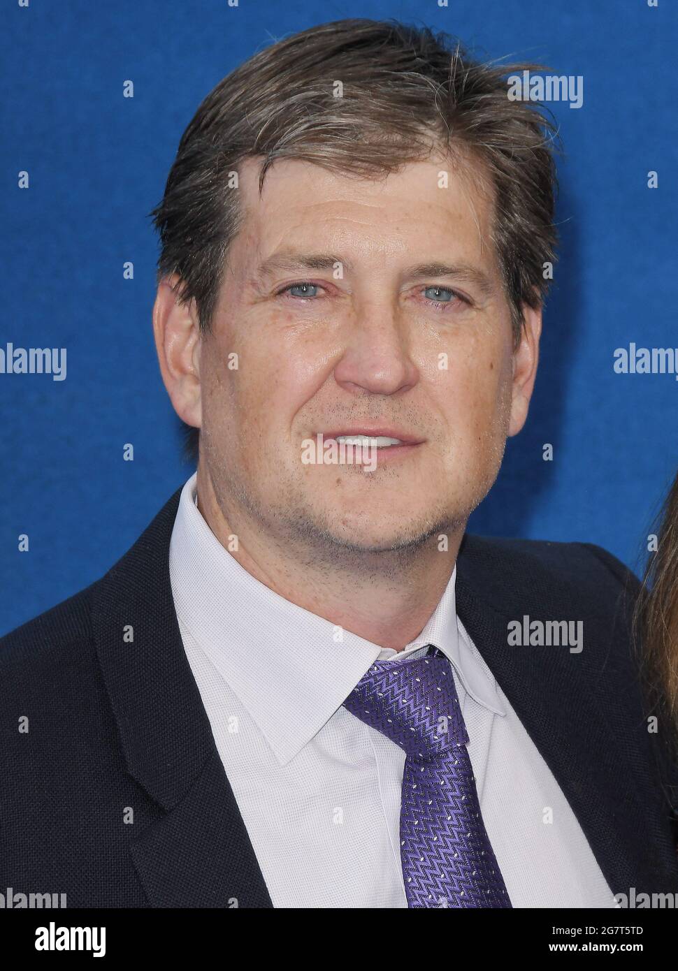 Bill Lawrence arrives at Apple's TED LASSO Season 2 Premiere held at ...