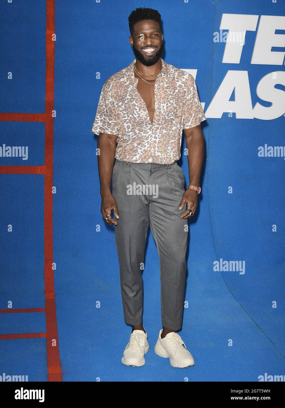 Los Angeles, USA. 15th July, 2021. Brandon Kyle Goodman arrives at ...