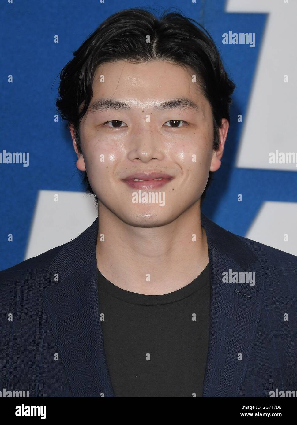Alex Shibutani arrives at Apple's TED LASSO Season 2 Premiere held at ...