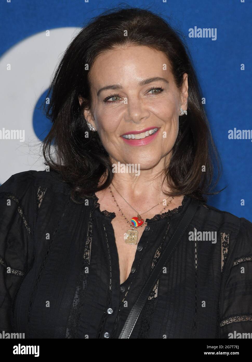 Meredith Salenger arrives at Apple's TED LASSO Season 2 Premiere held ...
