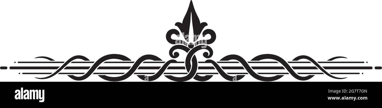 Art Deco style vector illustration with interlocking lines creating a ...