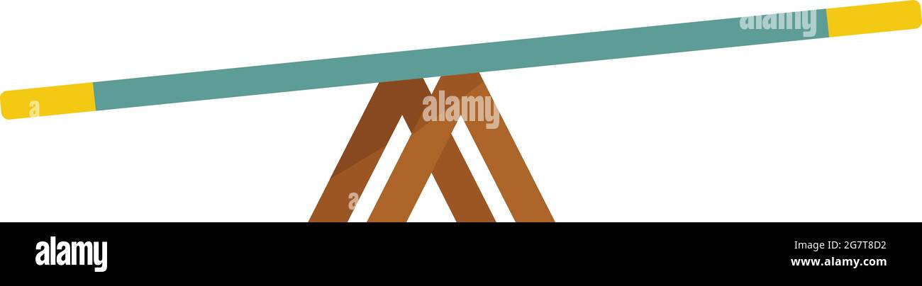 Dog balance bar icon. Flat illustration of dog balance bar vector icon ...