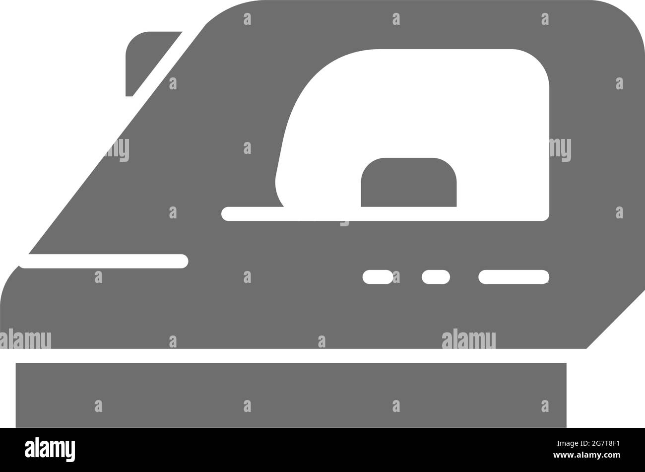 Steam cleaner isolated on Stock Vector Images - Alamy