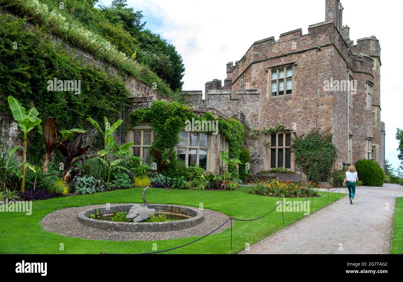 Dunster Castle Somerset UK Stock Photo - Alamy