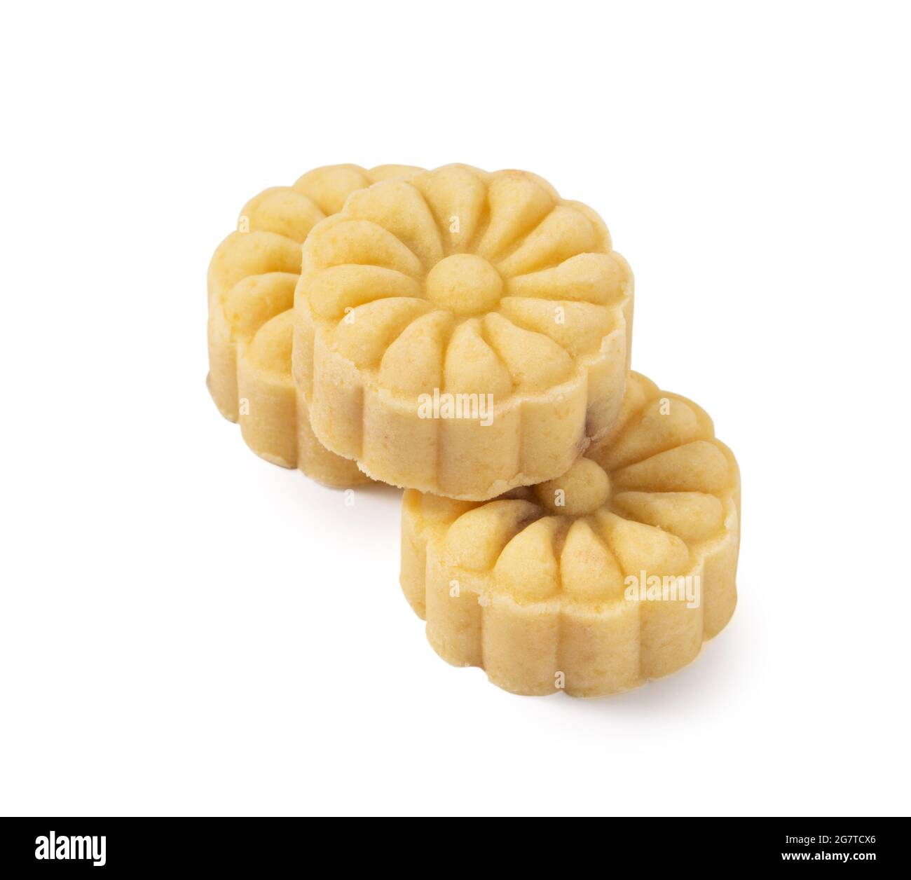 Delicious mung bean moon cake mooncake pastry for Mid-Autumn Festival ...