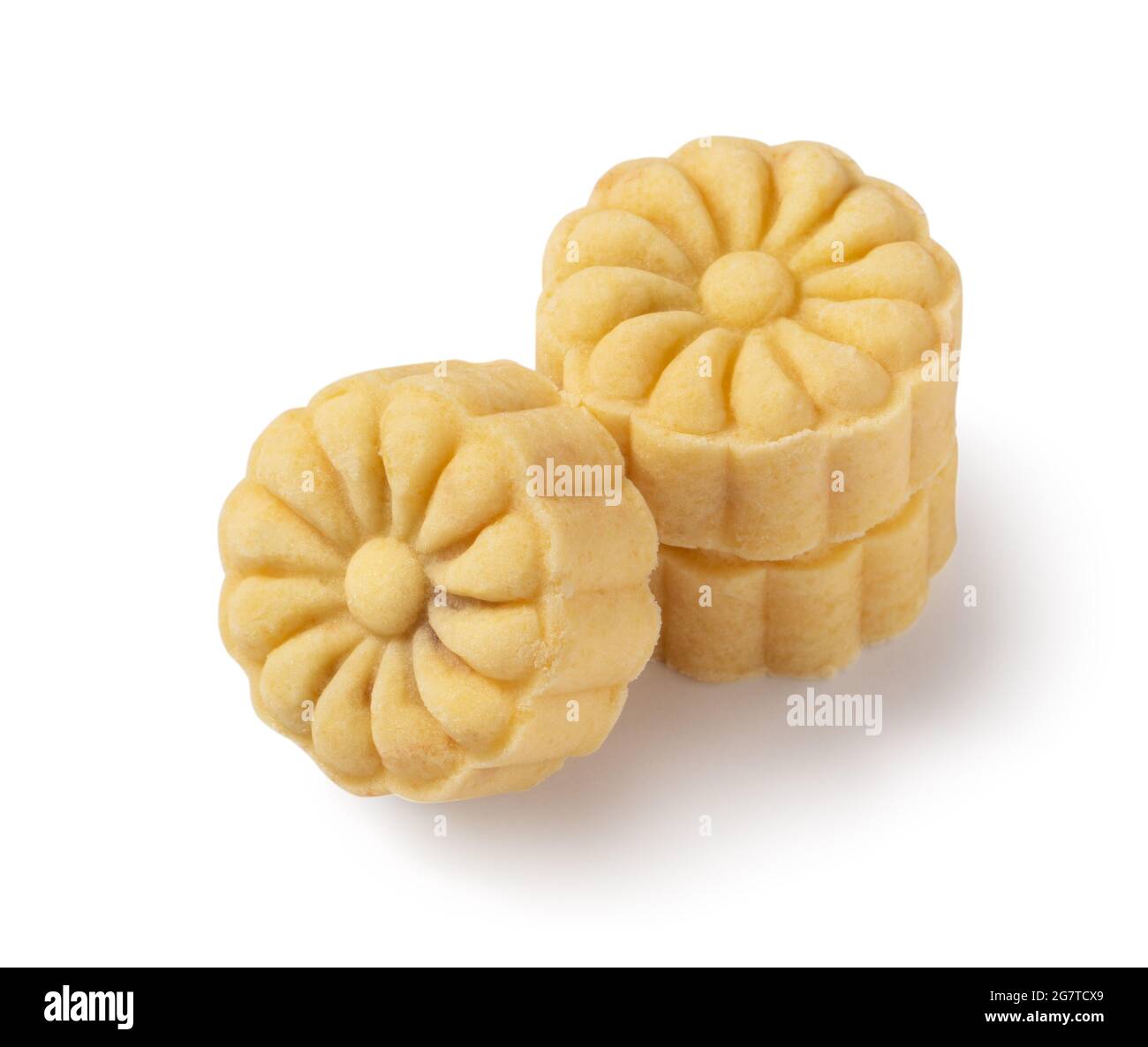 Delicious mung bean moon cake mooncake pastry for Mid-Autumn Festival ...