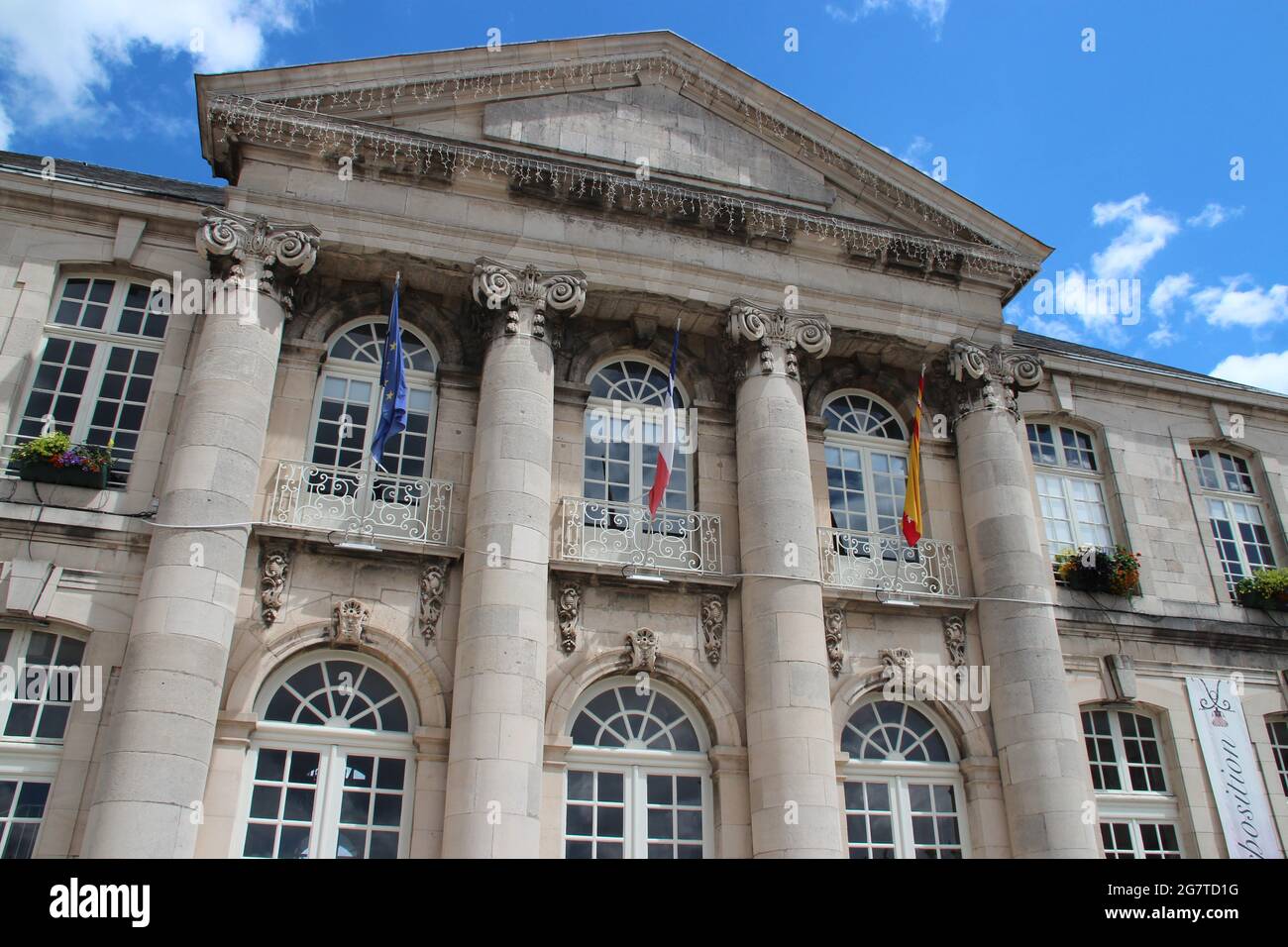 stanislas' castle in commercy in lorraine (france Stock Photo - Alamy