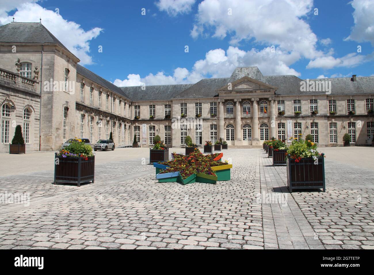 stanislas' castle in commercy in lorraine (france Stock Photo - Alamy