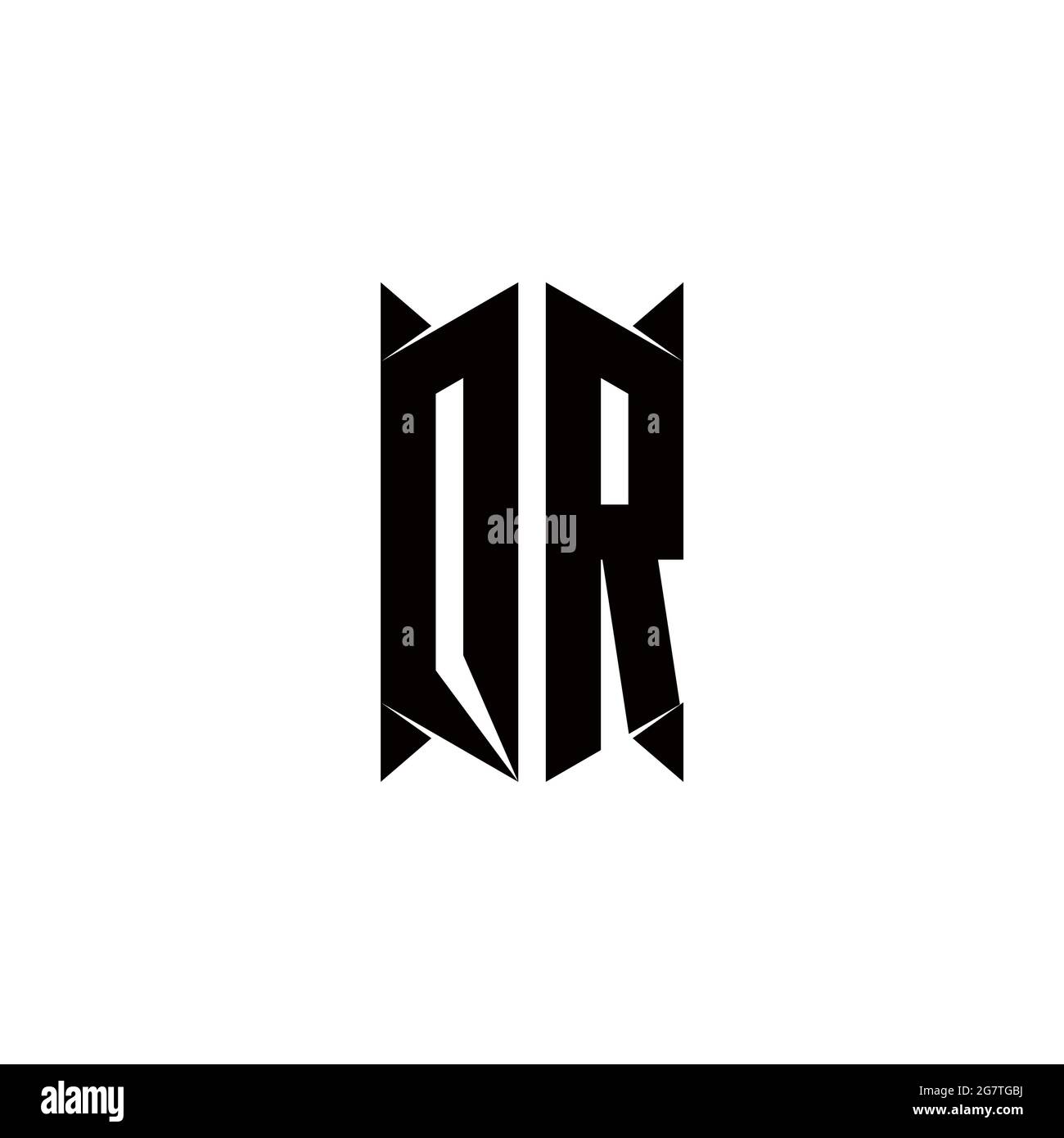 Qr logo vector vectors hi-res stock photography and images - Alamy