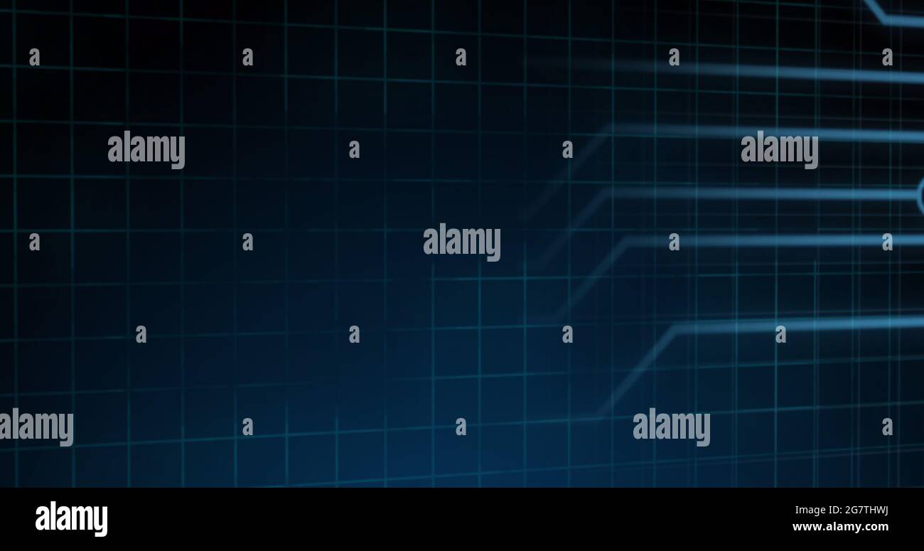 Image of scopes scanning, statistics recording and data processing over ...