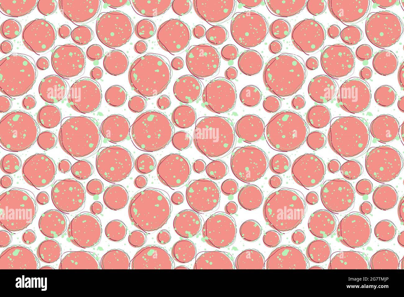 Rough green circle brush Stock Vector Images - Alamy