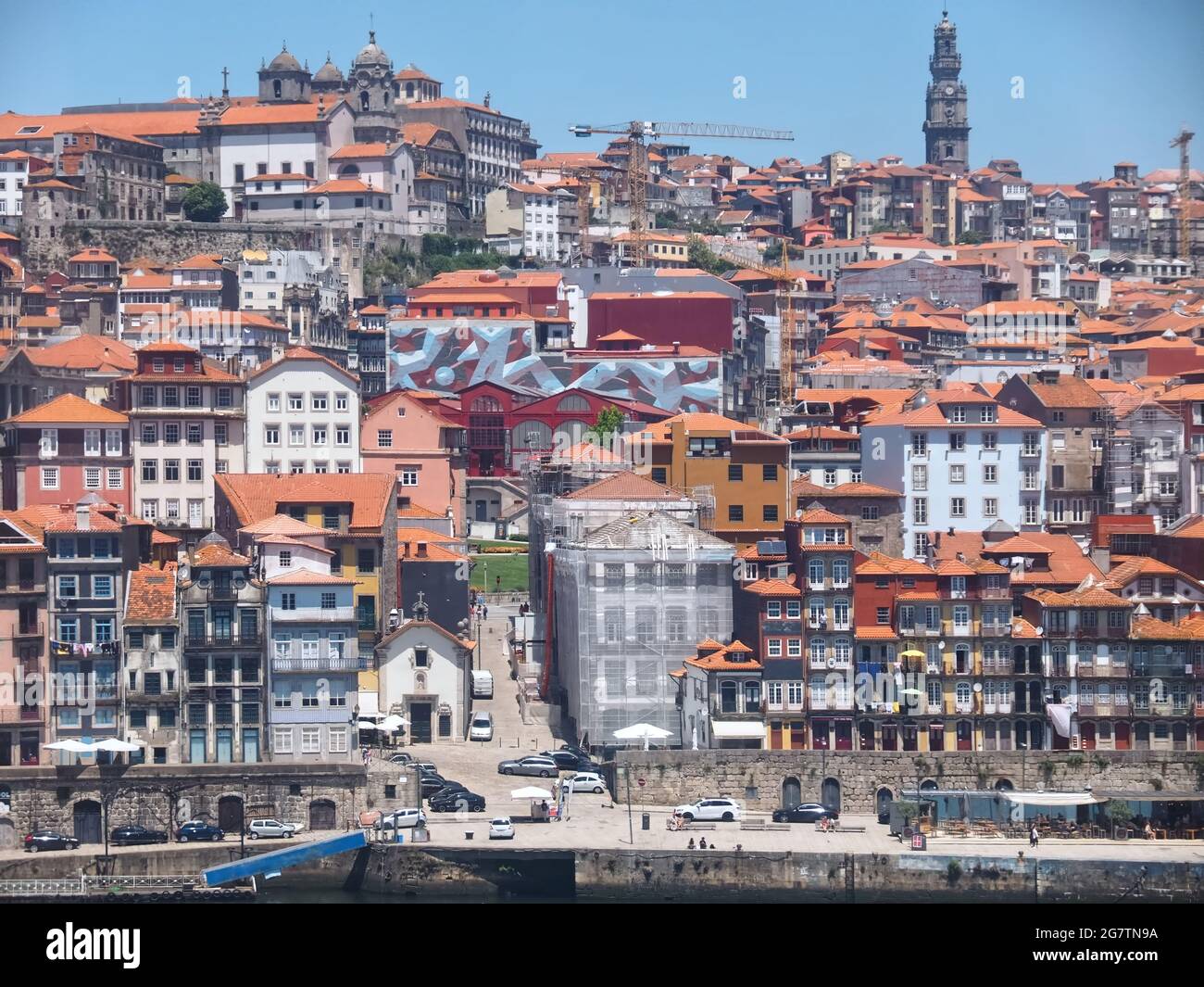 Cityscape of Porto at the Douro river in Portugal Stock Photo - Alamy