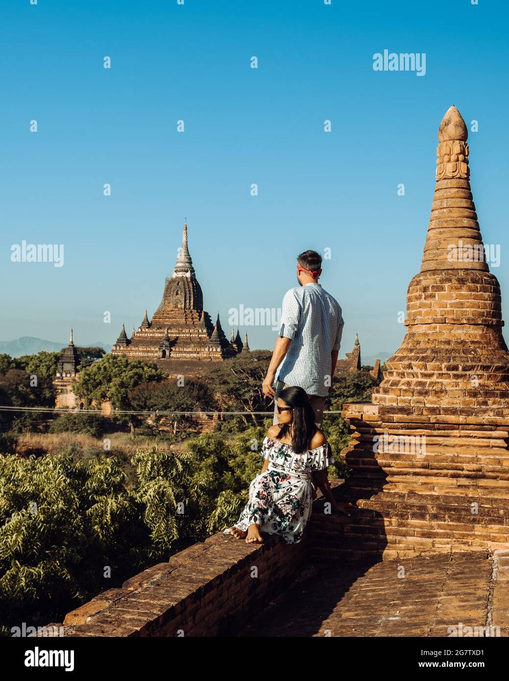 Bagan Myanmar, Pagodas, and temples of Bagan, in Myanmar, formerly ...