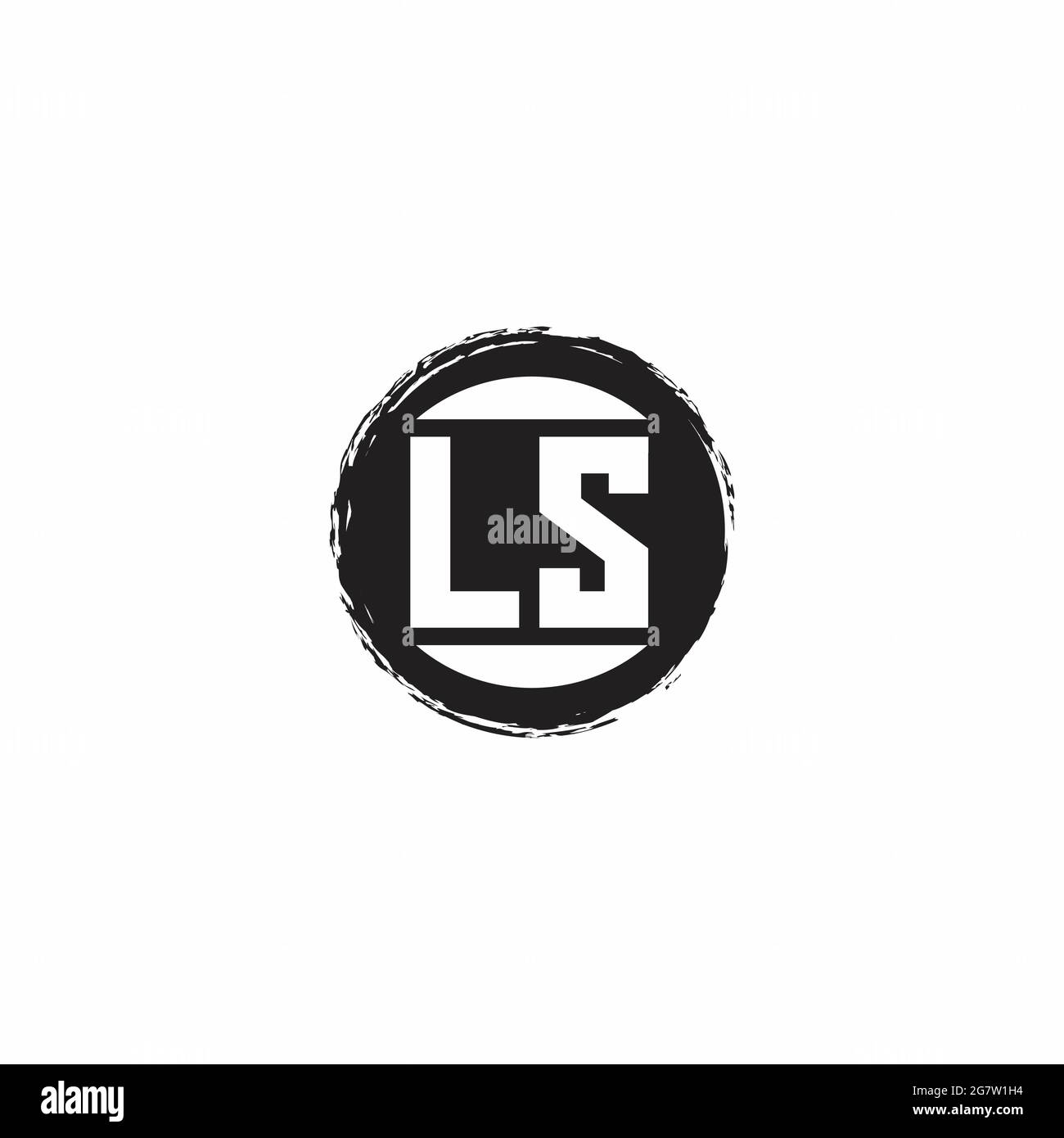 Ls letter logo Stock Vector Images - Alamy