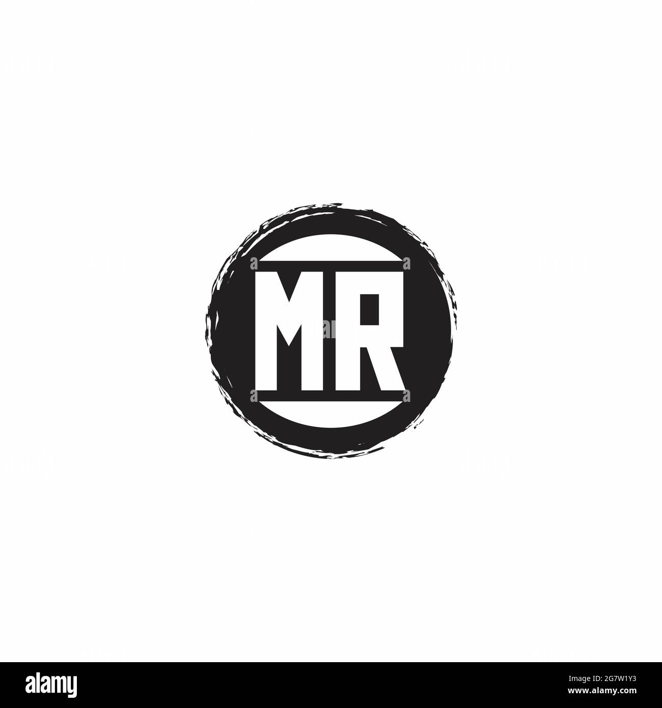 Letter mr logo hi-res stock photography and images - Alamy