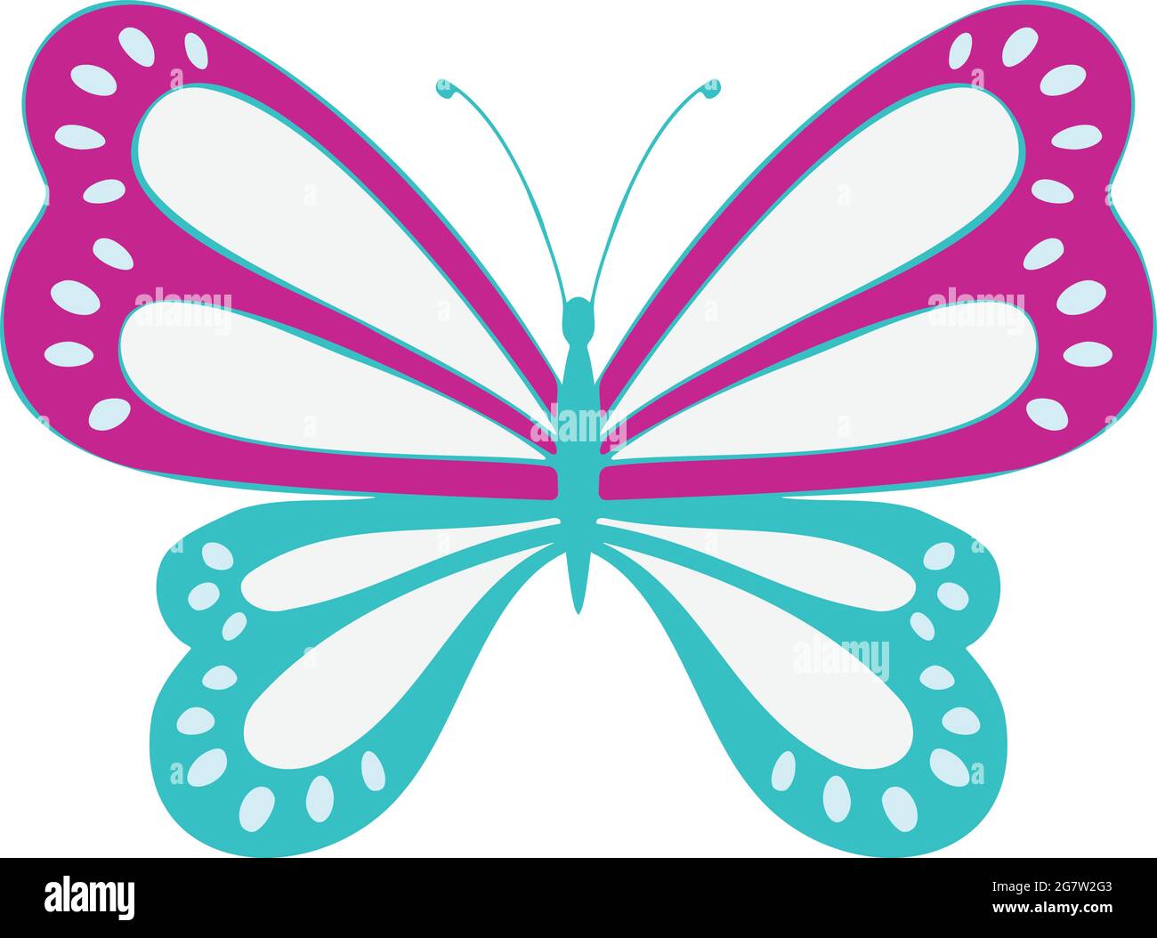 Open wings vintage style Stock Vector Images - Alamy