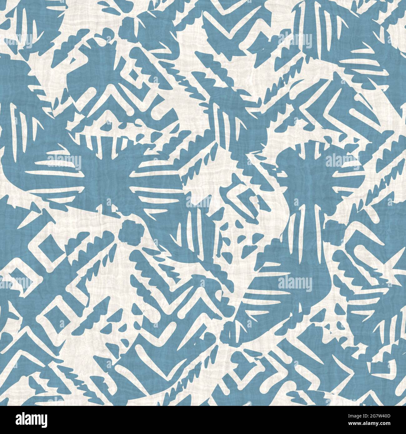Seamless two tone hand drawn brushed effect pattern swatch Stock Photo ...