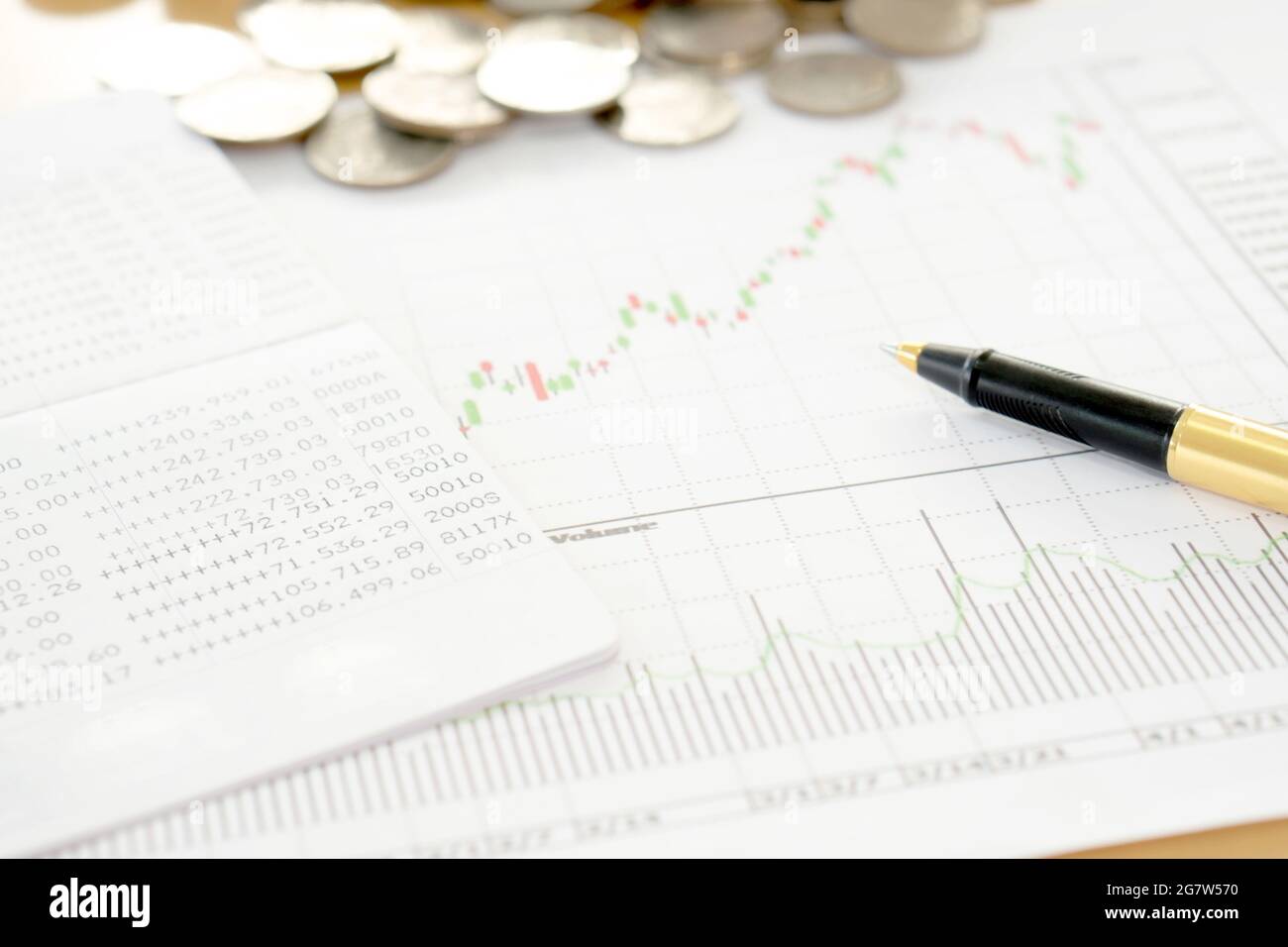 Stock market finance investment report Stock Photo - Alamy