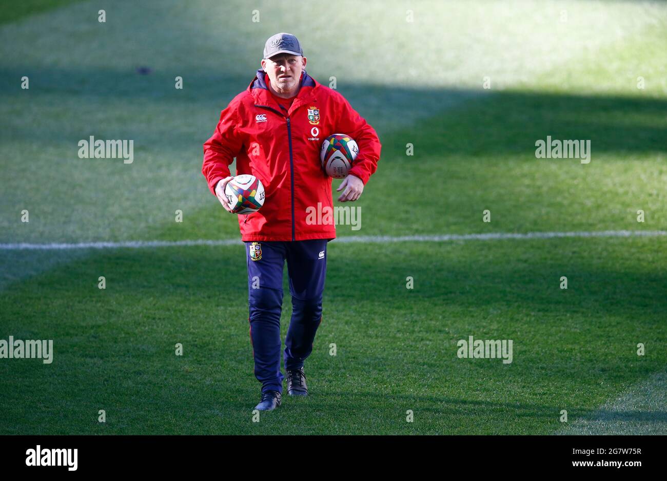 Neil Jenkins (Kicking Coach) British & Irish Lions during a kickers ...