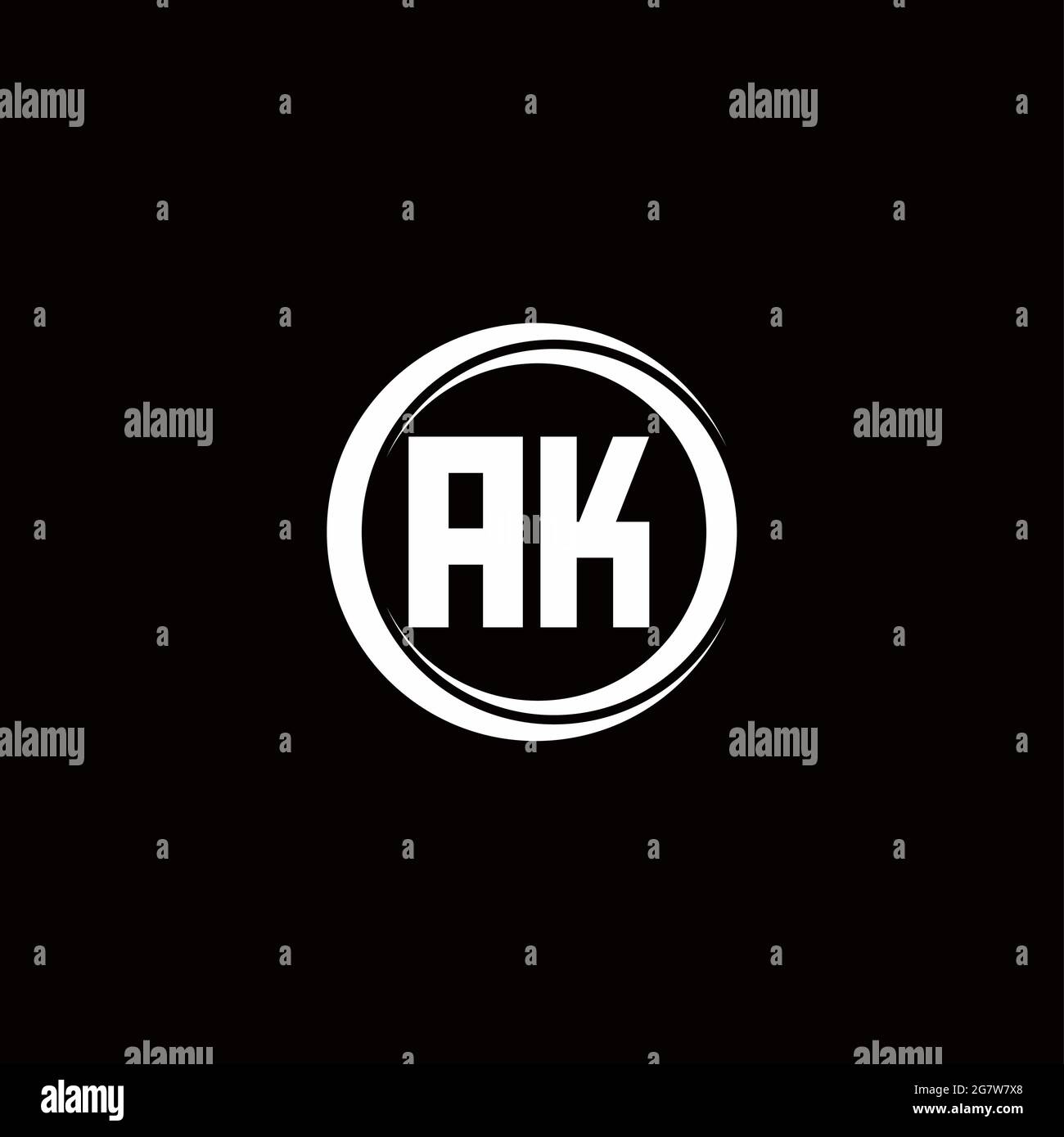 Ak initial hi-res stock photography and images - Alamy