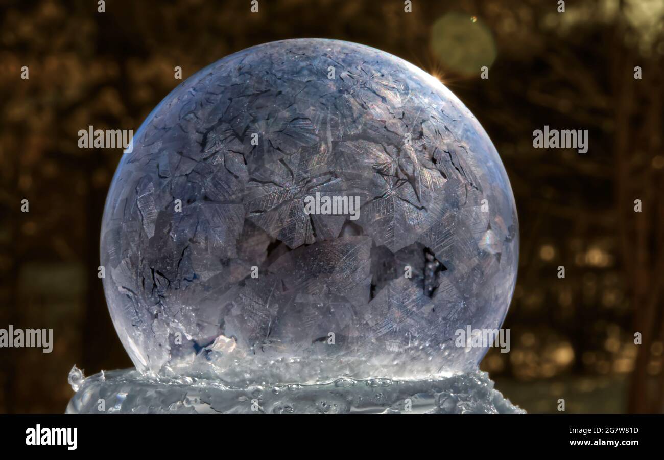 Round frozen ball hi-res stock photography and images - Alamy