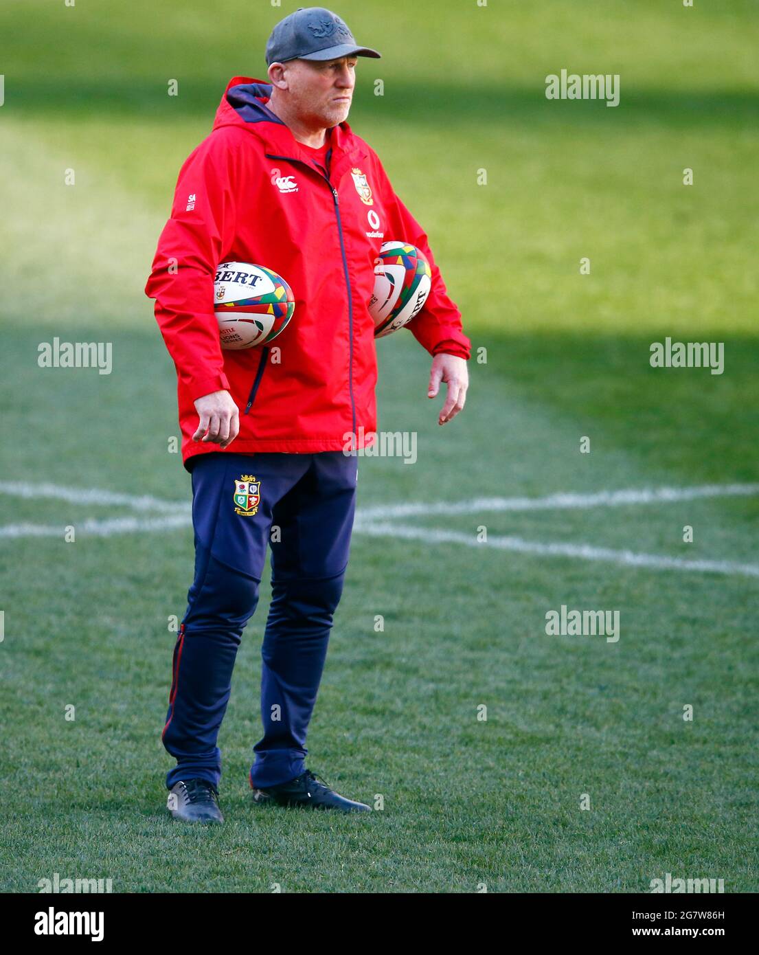 Neil Jenkins (Kicking Coach) British & Irish Lions during a kickers ...
