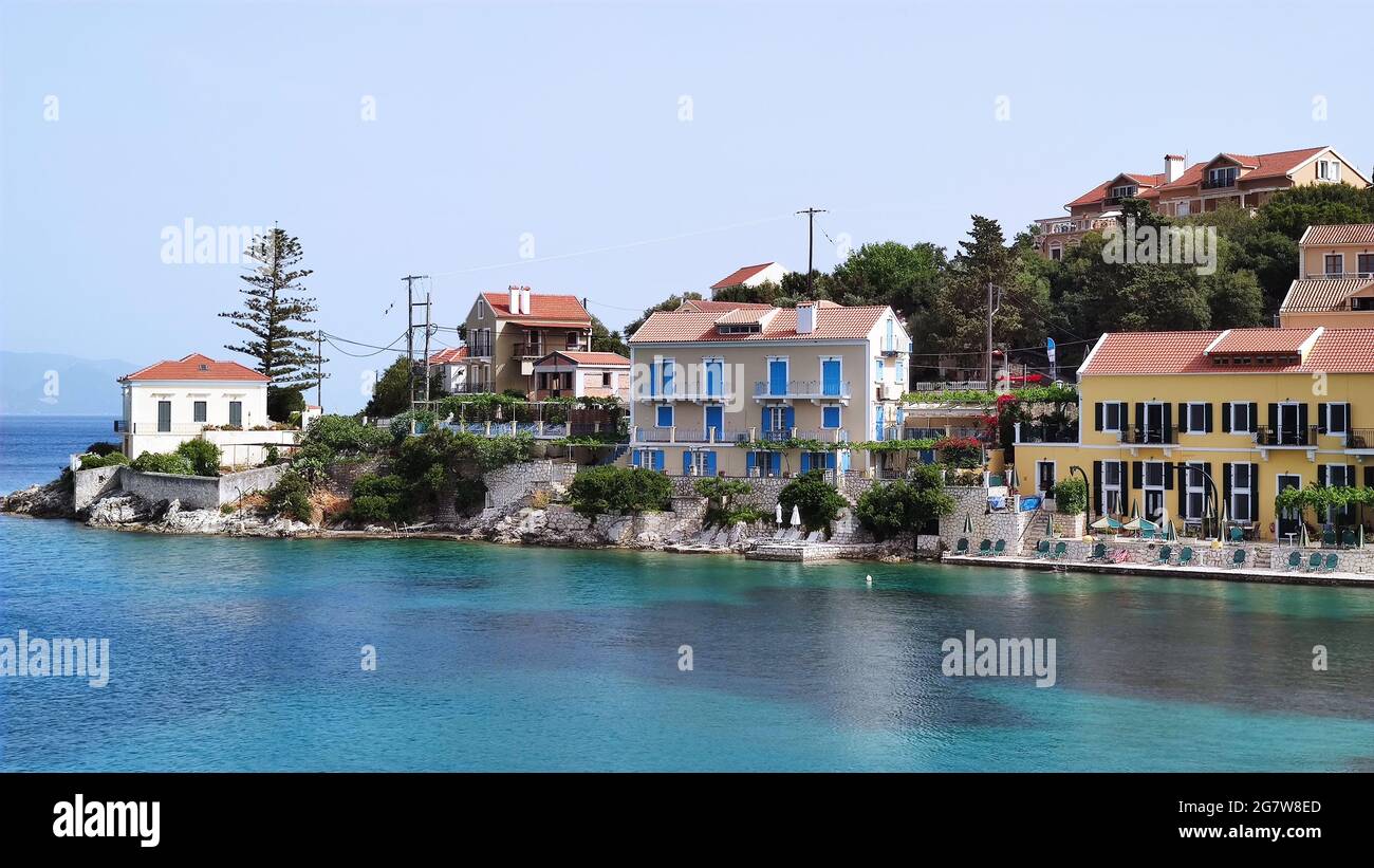 Fiscardo is the picturesque and beautiful Greek harbour village on the ...